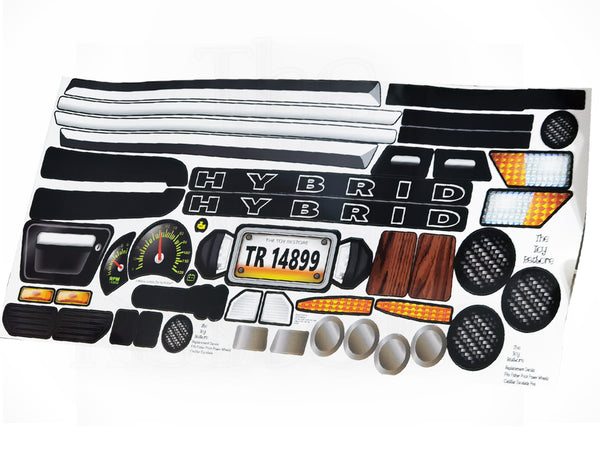 Cadillac Escalade Black Stickers